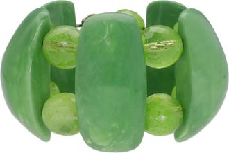 Vintage geometric green bracelet - Gr&uuml;n