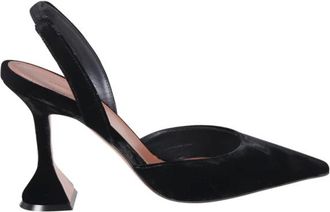 Amina Muaddi Femme, Chaussures, Noir, Taille: 39 1/2 EU Holli Sling 95