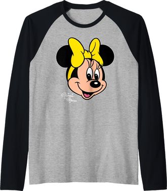 Disney Minnie Mouse Big Face Forward Character Trip Matching Raglan
