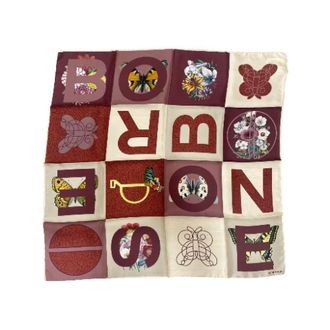 Borbonese Foulard Color Block 90x90 - - Accessories - Damen - Mehrfarbig - ONE SIZE