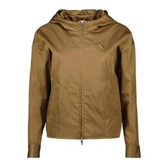 Prada Re-Nylon Blouson Jacke - - Jackets - Damen - Braun - S
