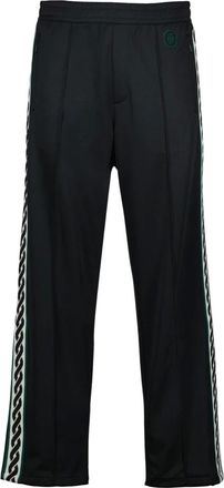 Dr&ocirc;le de Monsieur Homme, Sport, Noir, Taille: L Le Track Pants Tresse