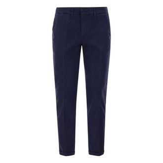 Fay Homme, Pantalons, Bleu, Taille: W35 Pantalon 5 poches coupe slim