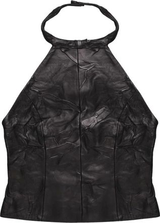 Gestuz Femme, Tops, Noir, Taille: 42 FR Madisan Halterneck Top