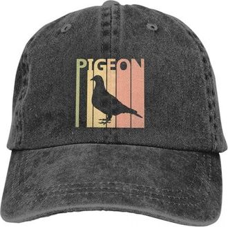 Generic Casquette de baseball lav&eacute;e pour homme - Casquette de baseball pigeon camionneur snapback - Chapeau de golf animal - Cadeau