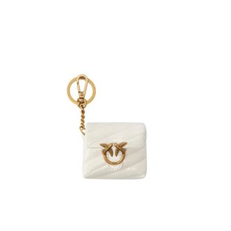Pinko Pinko, Femme, Sacs, Blanc, Taille: ONE Size Love Puff AirPods Case