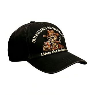 Generico Baseball pour femmes - Chapeaux respirants de la collection Bourbon Club, Bonnet pour amateurs de whisky | Pour les amateurs de whisky, pour l&eacute;t&eacute;, pou