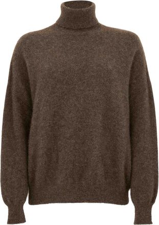 VANISÉ Pull Col Roulé - Marron