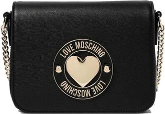 Love Moschino Femme, Sacs, Noir, Taille: ONE Size Sac bandouli&egrave;re en cuir synth&eacute;tique