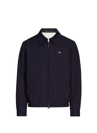 GANT Klassische Wattebaukragenjacke - Blau