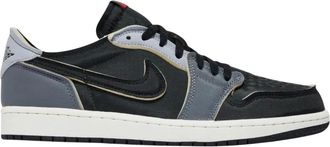 Nike Jordan Femme, Chaussures, Noir, Taille: 37 1/2 EU 1 Retro Low OG EX