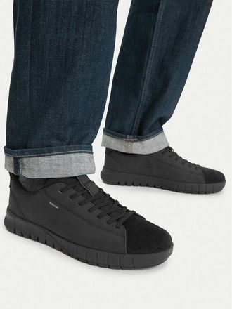Geox Sneakers Flextride Plus U65MAA 0EK22 C9999 Schwarz