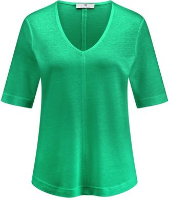 Peter Hahn V-Shirt Peter Hahn grün