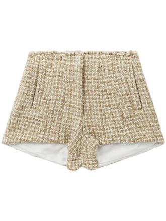 Iro short en tweed - Tons neutres