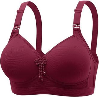 Generic Soutien-gorge pour femme surdimensionn&eacute; sans acier &eacute;vacuant la transpiration, respirant et dos sans fronces avec sous-v&ecirc;tement de soutien sup&eacute;rieur r&eacute;
