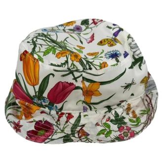 Gucci Pre-owned Bedruckter Twill Bucket Hat - - Pre-owned - Damen - Mehrfarbig - ONE SIZE