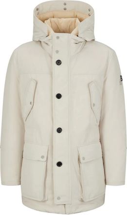 HUGO BOSS Dadico Daunenmantel - - Coats - Herren - Wei&szlig; - M