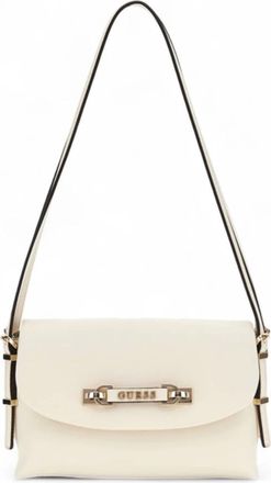 Guess Femme, Sacs, Blanc, Taille: ONE Size Lefia Flap Shoulder Bag