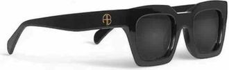 Anine Bing Vintage Square Frame Sonnenbrille - - Accessories - Damen - Schwarzk - ONE SIZE