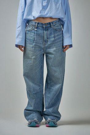 R13 Wayne Articulated Knee Jean