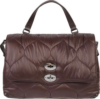 Zanellato Femme, Sacs, Brun, Taille: ONE Size Postina M Sac &agrave; main