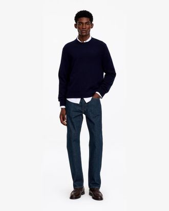 Arket CLIFF Straight Jeans -Blau