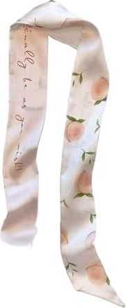 Generico &Eacute;charpe longue en soie pour femme, ch&acirc;le et couvre-chef imprim&eacute; &agrave; la mode, Color4, taille unique