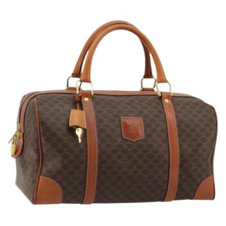Celine Sac Boston Pre-owned - Femme - Pre-owned - Brun - Taille: ONE Size