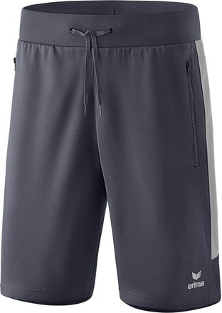 Erima Kinder Squad Kurze Trainingsshort (1152002), Slate Grey/Silver Grey, 140