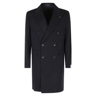 Tagliatore Homme, Manteaux, Bleu, Taille: XL Cappotto Doppiopetto