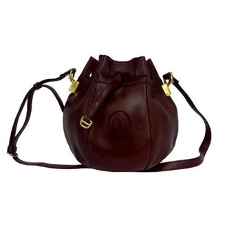 Cartier Pre-owned Cuir sacs-ports-paule - Femme - Pre-owned - Rouge - Taille: ONE Size