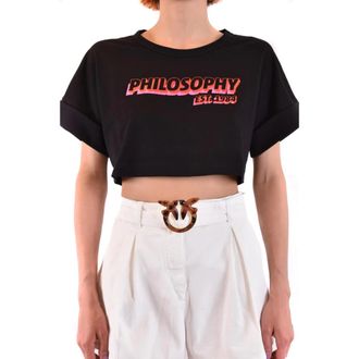Philosophy di Lorenzo Serafini Stylisches T-Shirt - - Tops - Damen - Schwarzk - S