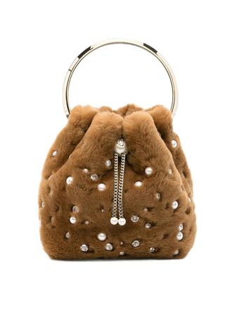 Jimmy Choo London Schultertasche - Braun