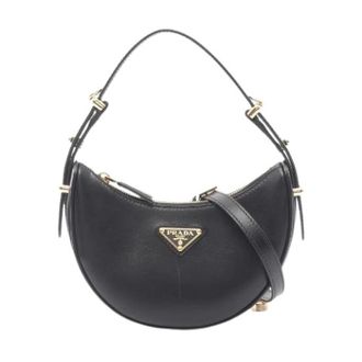 Prada Pre-owned Soft Calf Handtasche - - Pre-owned - Damen - Schwarzk - ONE SIZE