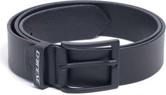 Dainese Unisex Leather Belt, Schwarz, 115 cm