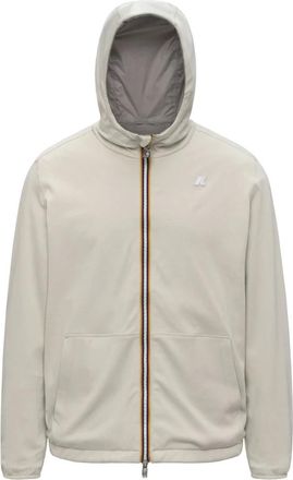 K-Way Homme, Vestes, Beige, Taille: 2XL Jake Double Interlock Jacket