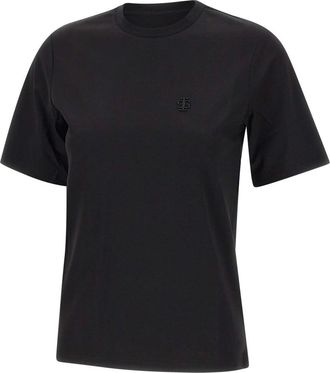 The Garment Femme, Tops, Noir, Taille: 36 FR TG Logo Tee