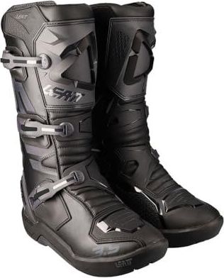 Leatt Bottes de motocross, rouge, 3,5, Noir, 44.5 EU