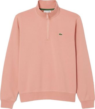 Lacoste Sweat-Troyer mit kleinem Krokodil-Aufn&auml;her, Classic Fit in