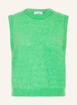 American Vintage American Vintage Pullunder Vitow Mit Alpaka gruen