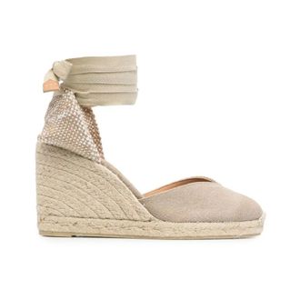 Castaner Femme, Chaussures, Beige, Taille: 35 EU Chiara Wedge Espadrilles