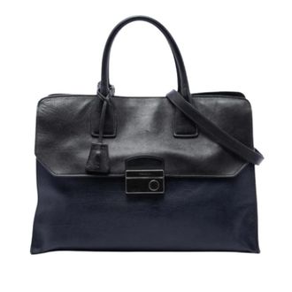 Prada Pre-owned Vintage Satchel - - Pre-owned - Damen - Schwarzk - ONE SIZE