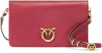 Pinko Pinko, Femme, Sacs, Rouge, Taille: ONE Size Pinko - Accessories > Wallets & Cardholders