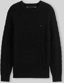 Tommy Hilfiger Regular Fit Pullover aus reiner Schafswolle