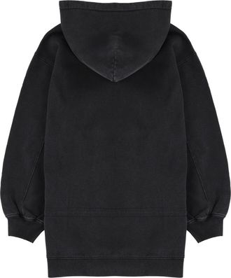 T Alexander Wang Hooded Cotton Mini Dress - Black