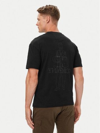 C.P. Company T-Shirt 21CMTS166A005100W Schwarz Regular Fit