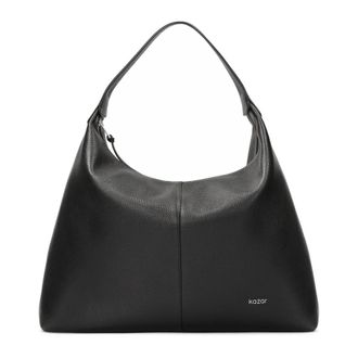 Kazar Gro&szlig;e Lederschultertasche - - Bags - Damen - Schwarzk - ONE SIZE
