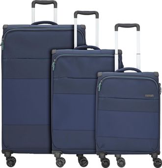 d&n Kofferset mit 4-Rollen Travel Line 9004
