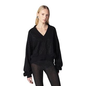 Twentyfourhaitch Robes doccasion - Femme - Sweatshirts et sweats &agrave; capuche - Noir - Taille: 42 FR