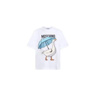 Moschino Damen, Oberteile, Wei&szlig;, SGr&ouml;&szlig;e